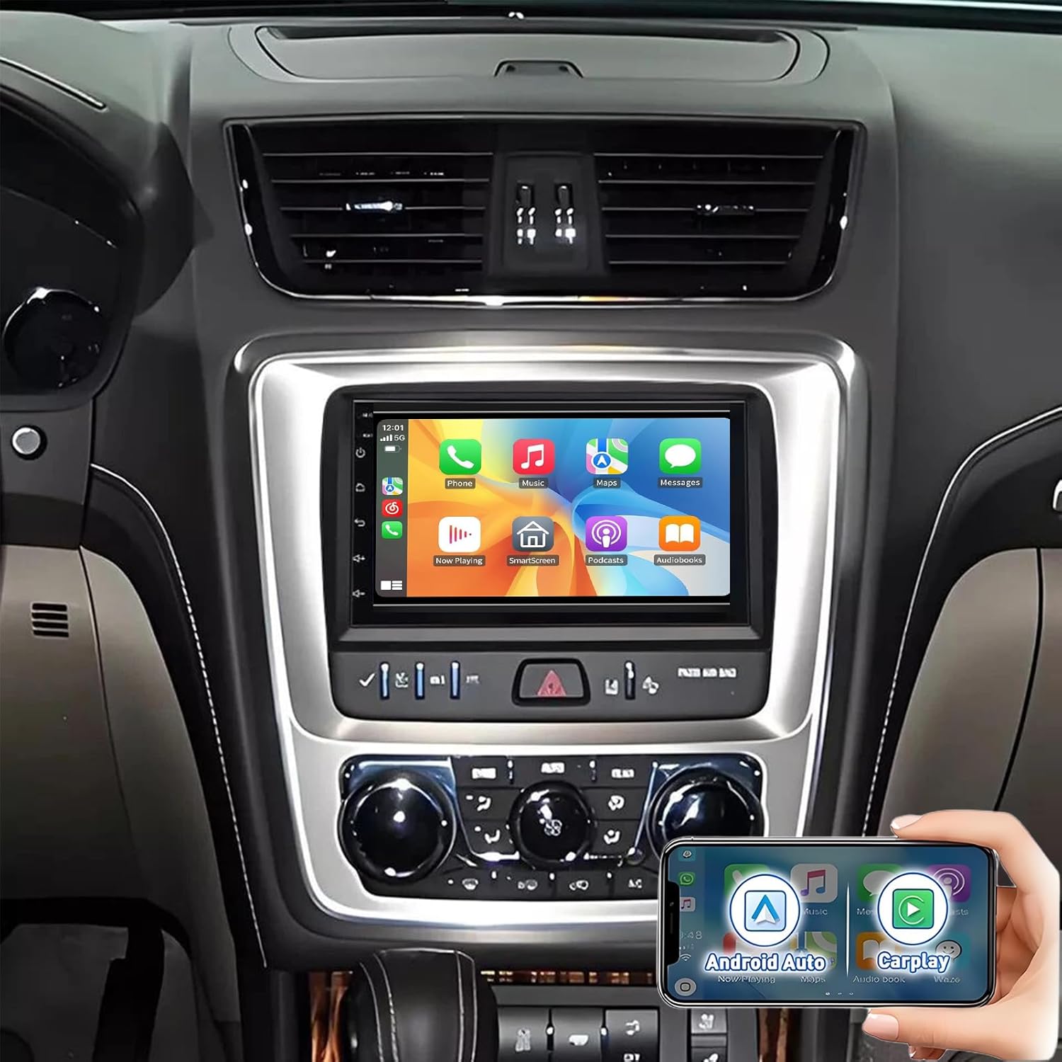 Car Radio Stereo for GMC Acadia 2013-2017,for Chevrolet Traverse 2013 ...
