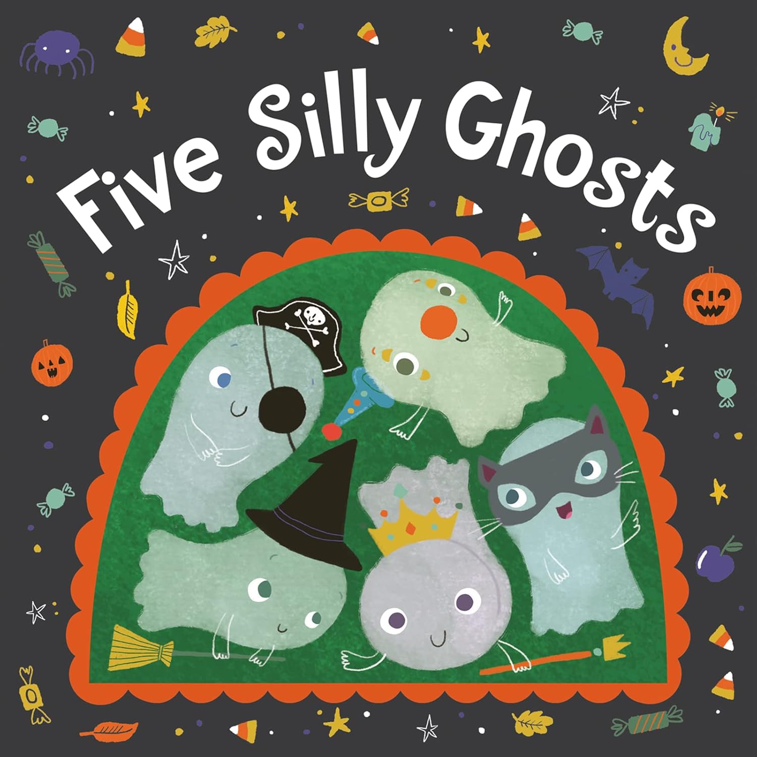 Amazon.com: Five Silly Ghosts Board Book: 9781328866592: Clarion Books ...