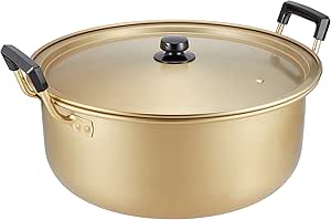 Amazon.com: Hokuriku Aluminum Two-Handled Pot, 17.3 inches (44 cm), For ...