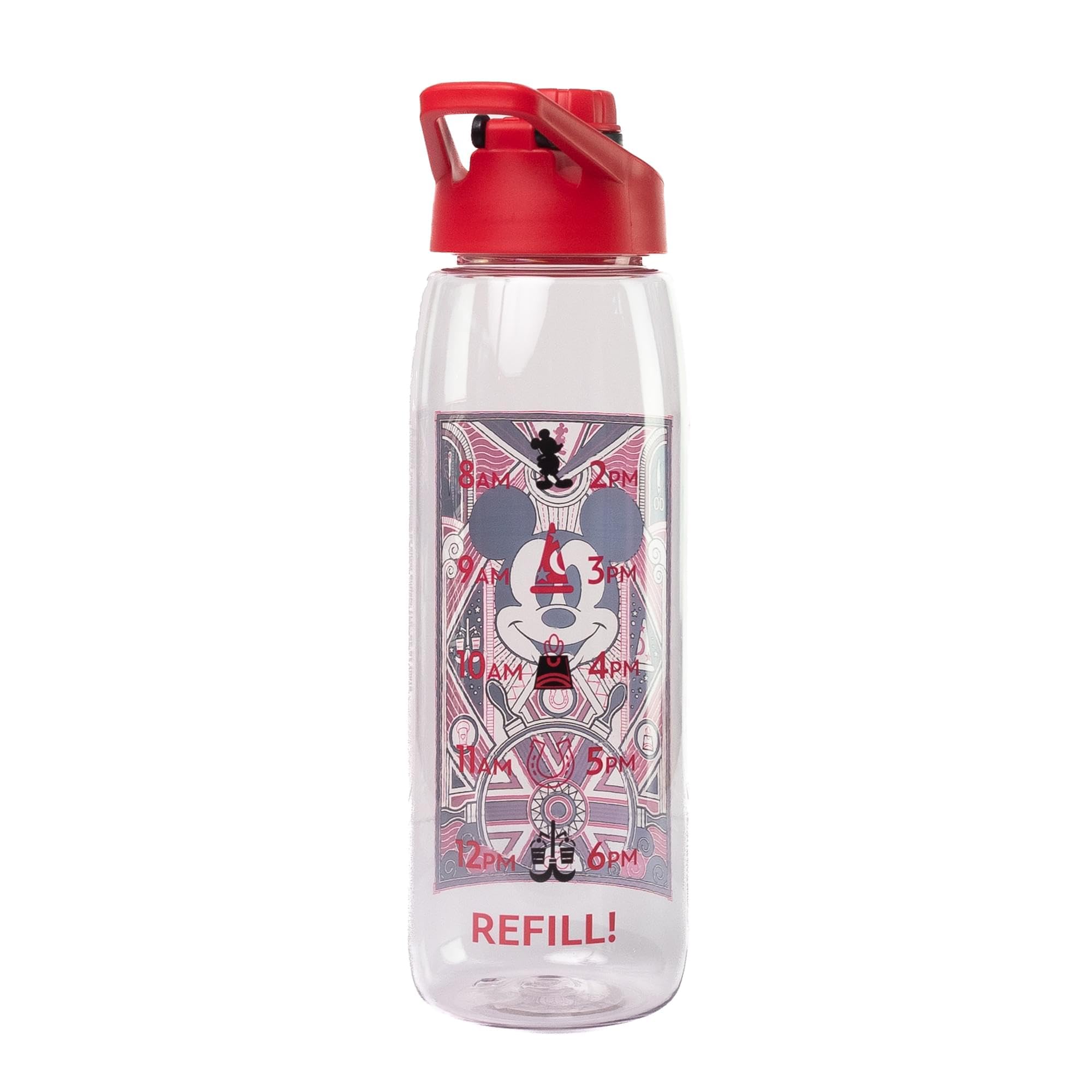 Snapklik.com : Silver Buffalo Disney 100 Mickey Mouse Hydration Tracker ...