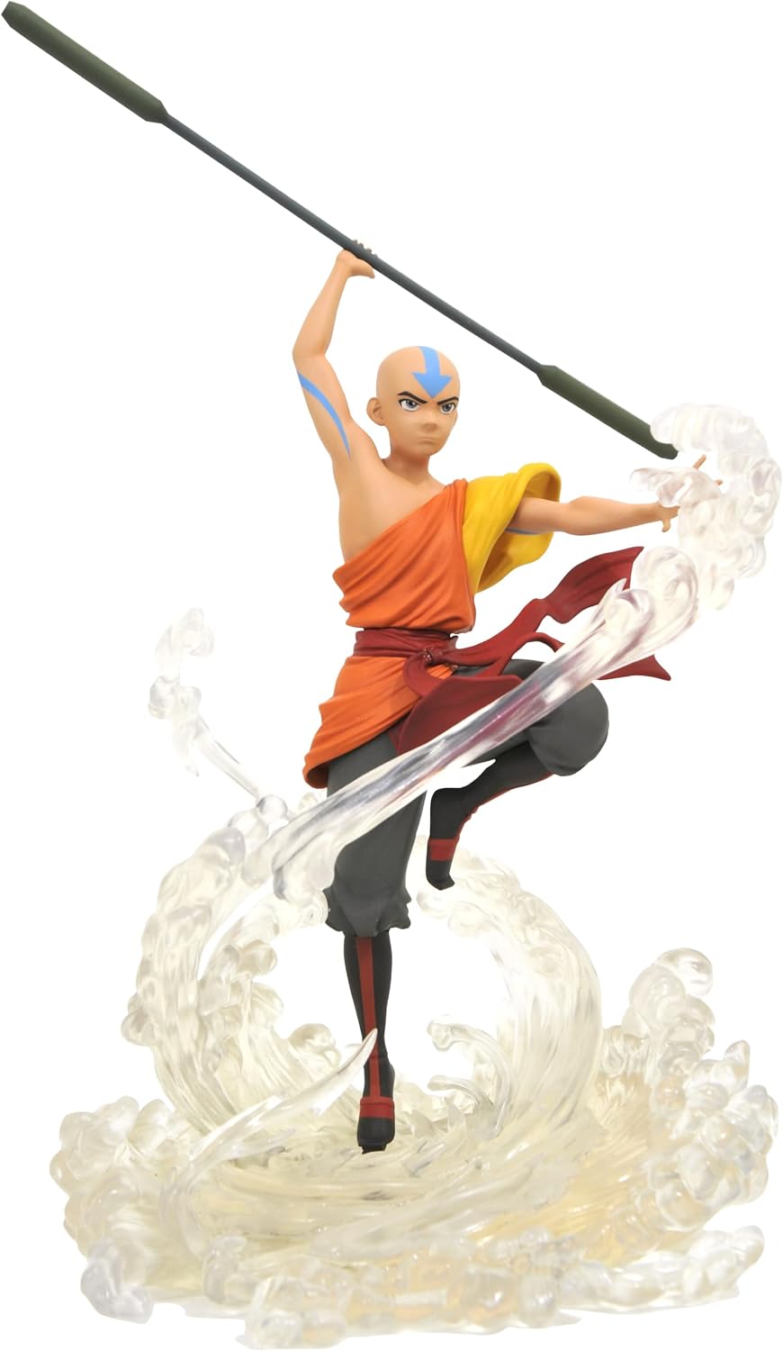 Amazon.com: Diamond Select Toys Avatar Gallery: Aang PVC Figure ...