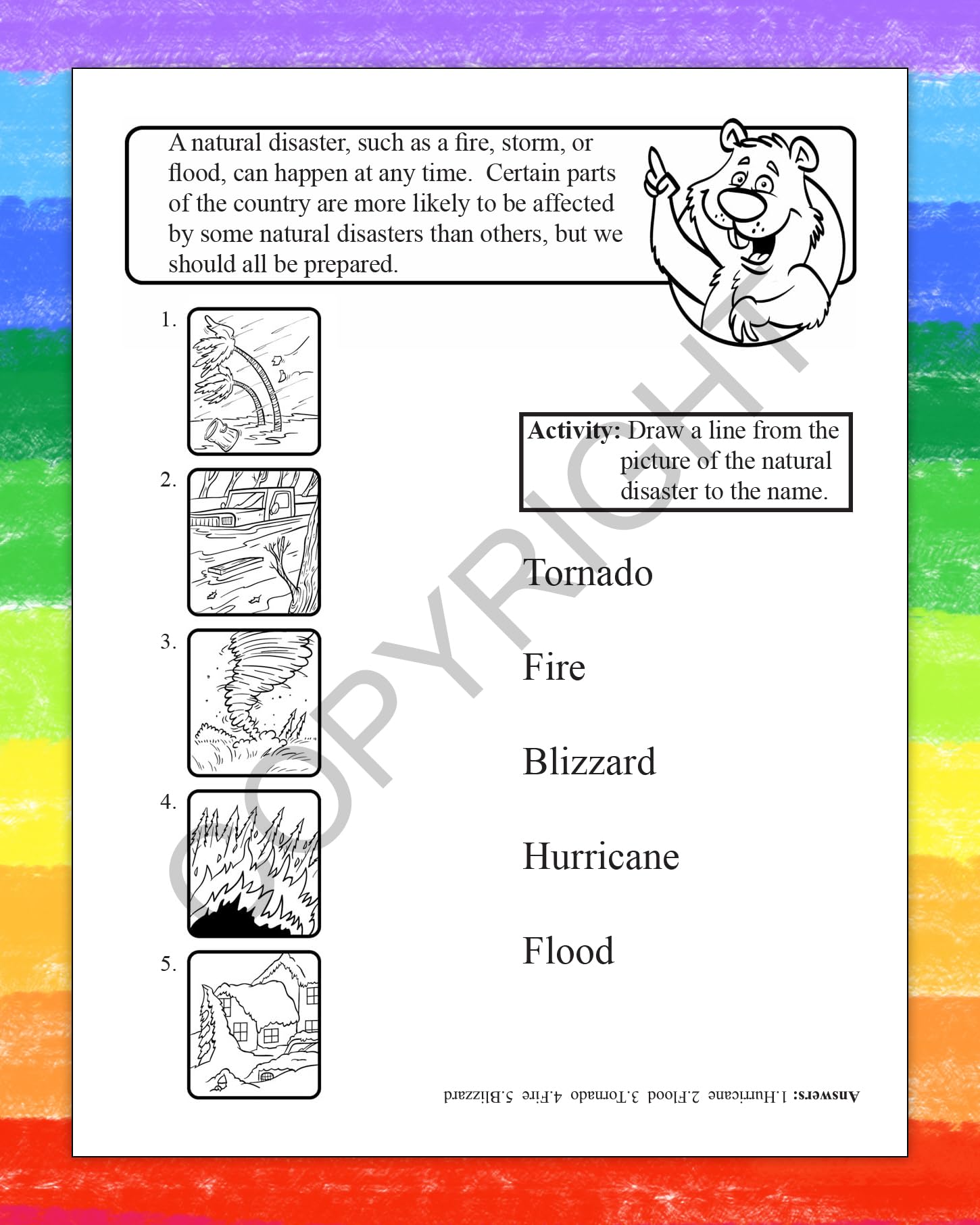 Bulk Coloring Books Zoco Natural Disaster Coloring Books - 25 Pack Kids ...