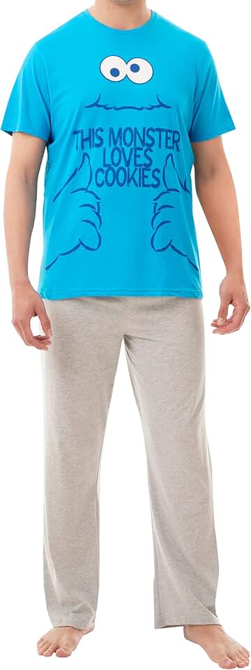 Amazon.co.uk: cookie monster pyjamas