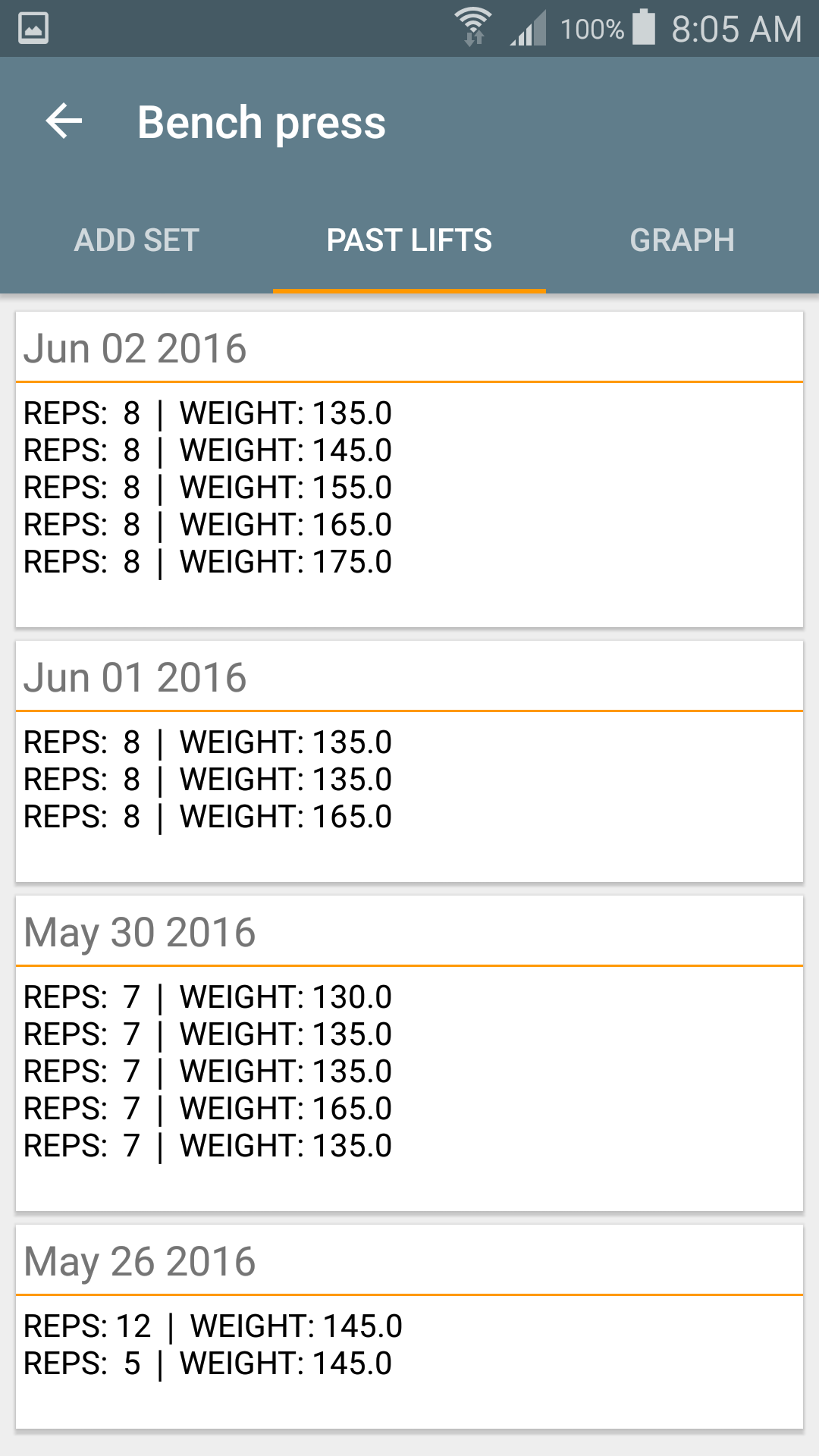 Lift Log - App on Amazon Appstore
