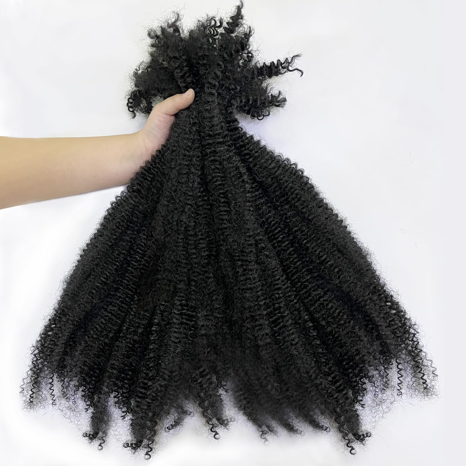 Amazon.com : Afro Kinkys Bulk Human Hair 100% Human Hair for Dreadlock ...