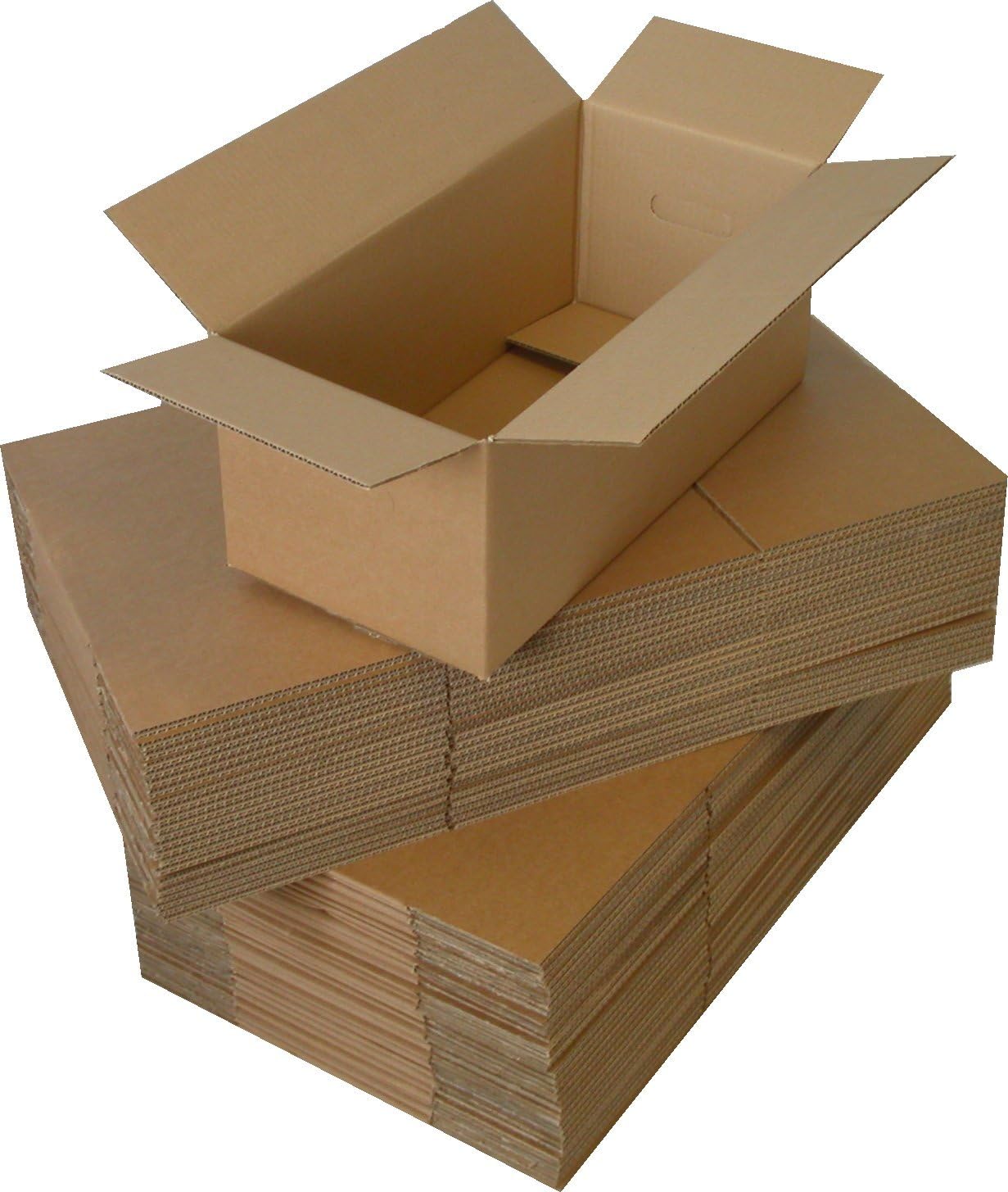10 x Small Cardboard Packaging Boxes 17x10x5" (432x254x140mm) : Amazon ...