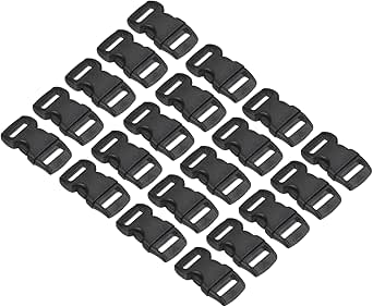 PATIKIL Plastic Buckles, Quick Side Release Clips for Strap, Webbing ...