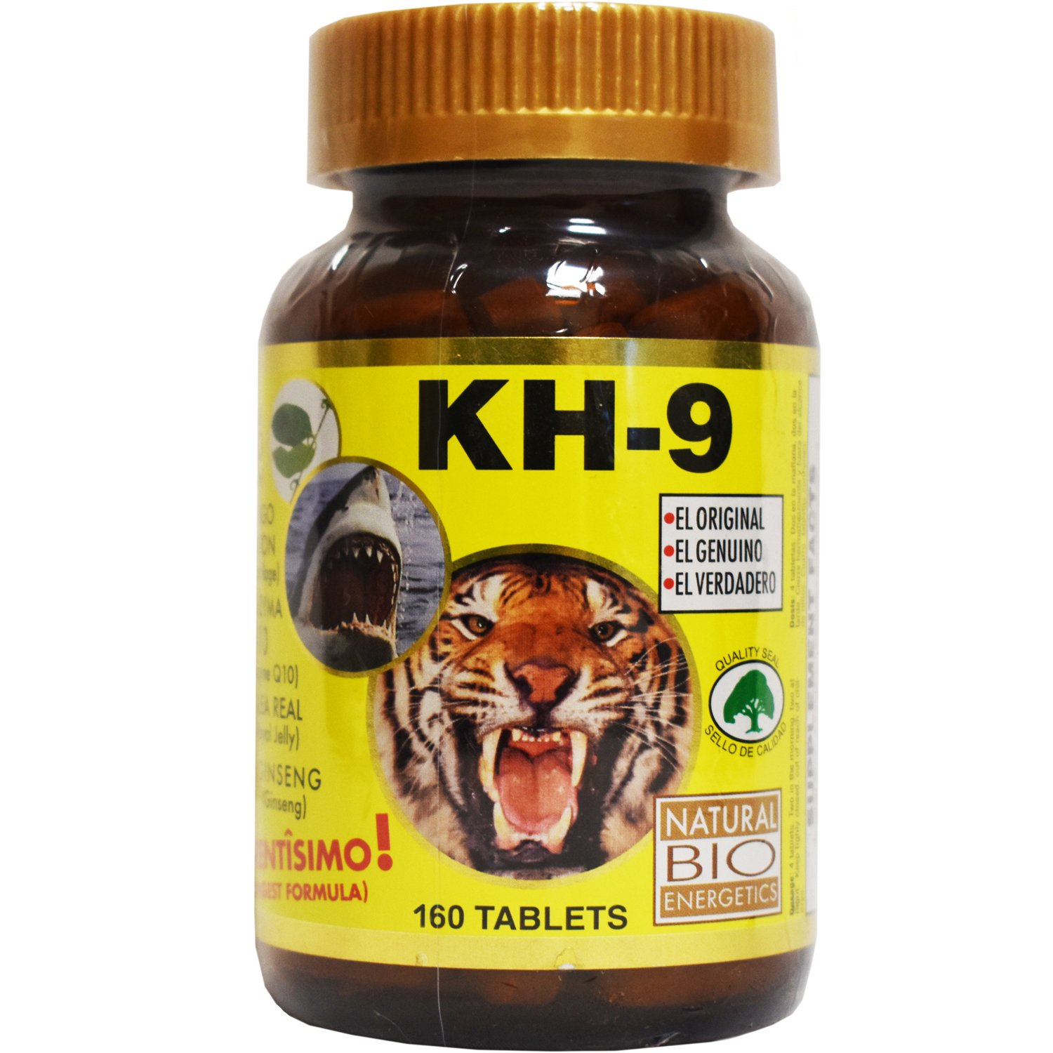Amazon.com: Kh 9 Multivitamin Tablets Natural Bio Energetics Mineral ...