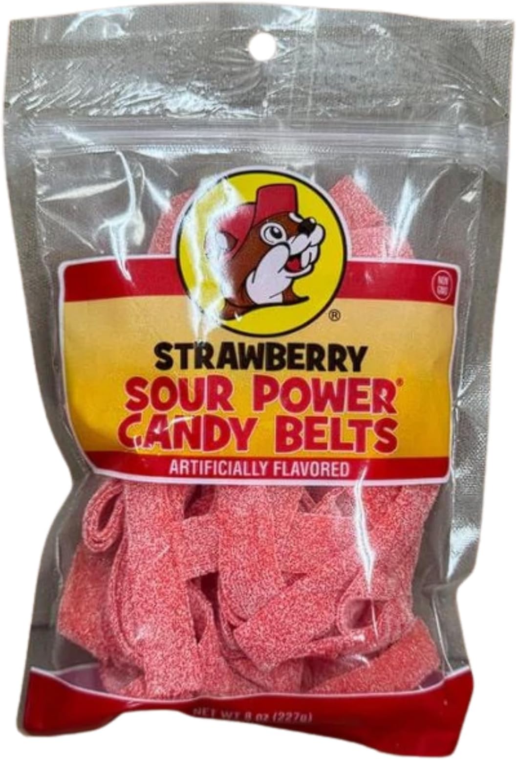 Amazon.com : Buc-ee’s Sour Power Candy Belts – Deliciously Sweet ...