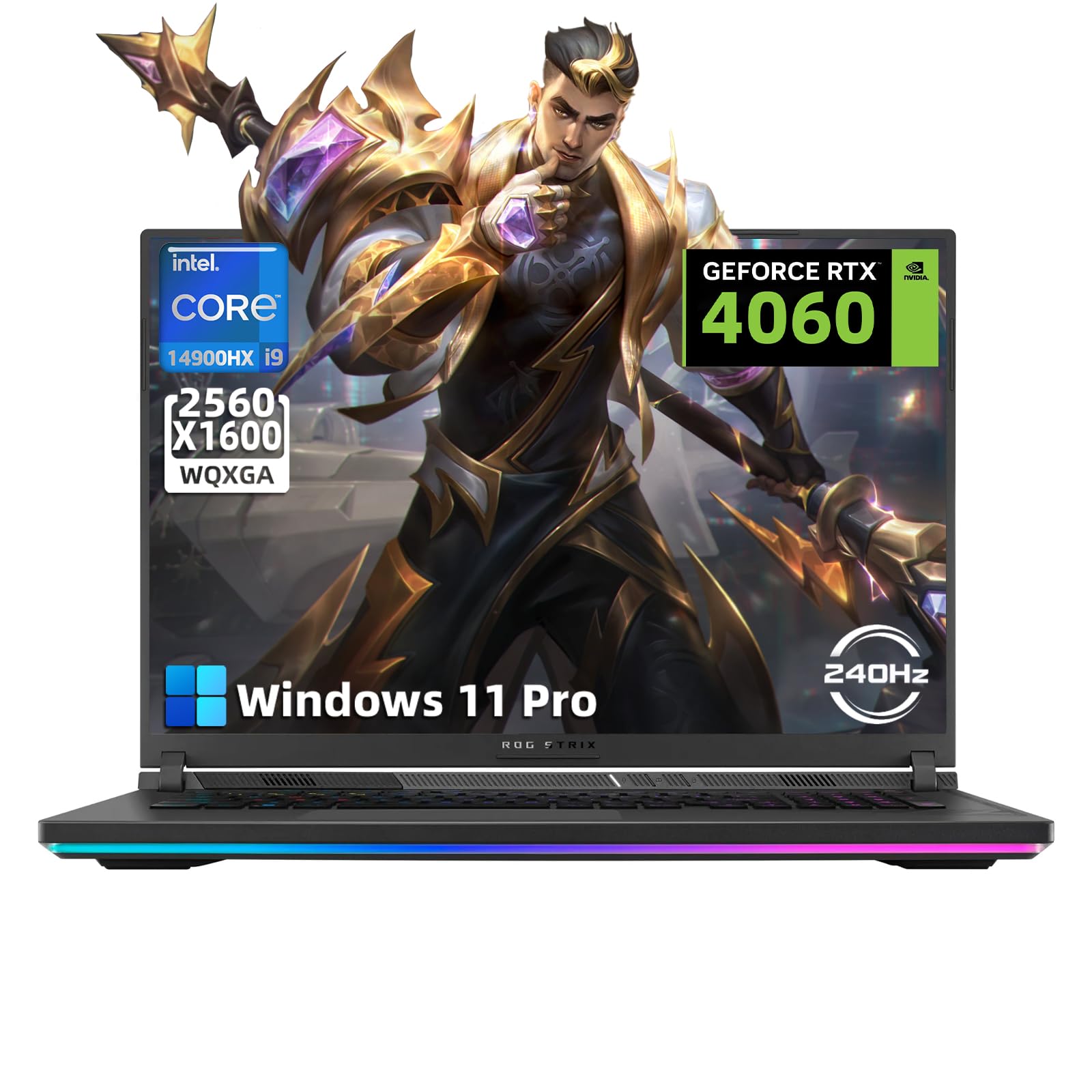 Amazon.com: ASUS ROG Strix-G18 Gaming Laptop - 18" 2.5K 240Hz Display ...