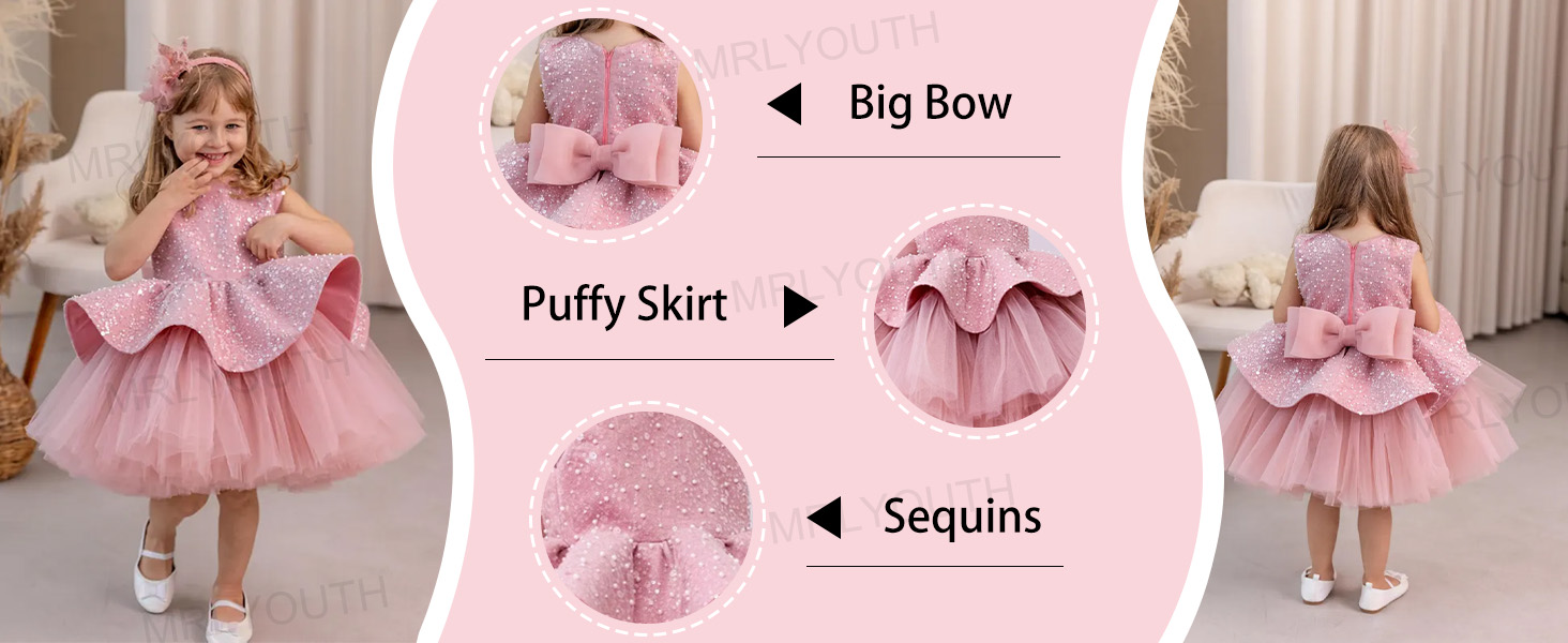 Watch Short Baby Girls First Communion Dress Graduation on Amazon Live
