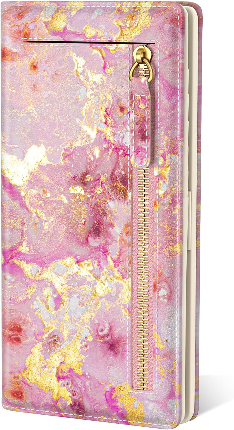 Amazon.com: TMOODEL Wallet Women, Cute Marble RFID Blocking Credit Card Holder for Women, Slim ...