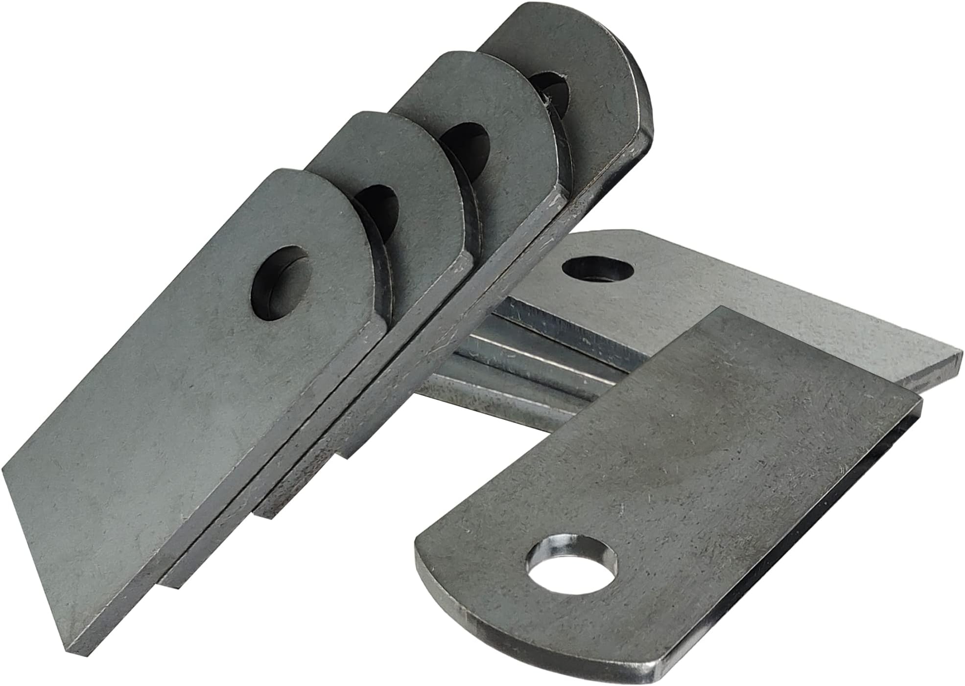 Amazon.com: Metal Magery Weld On Steel Flat Tab Brackets 1" X 1-1/2" X ...