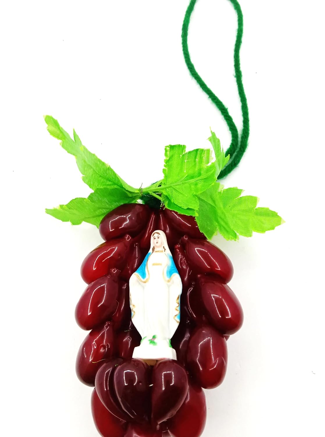 Buy Mother Mary Car Hanging Mother Mary Statue Inside Grape Nest Online ...