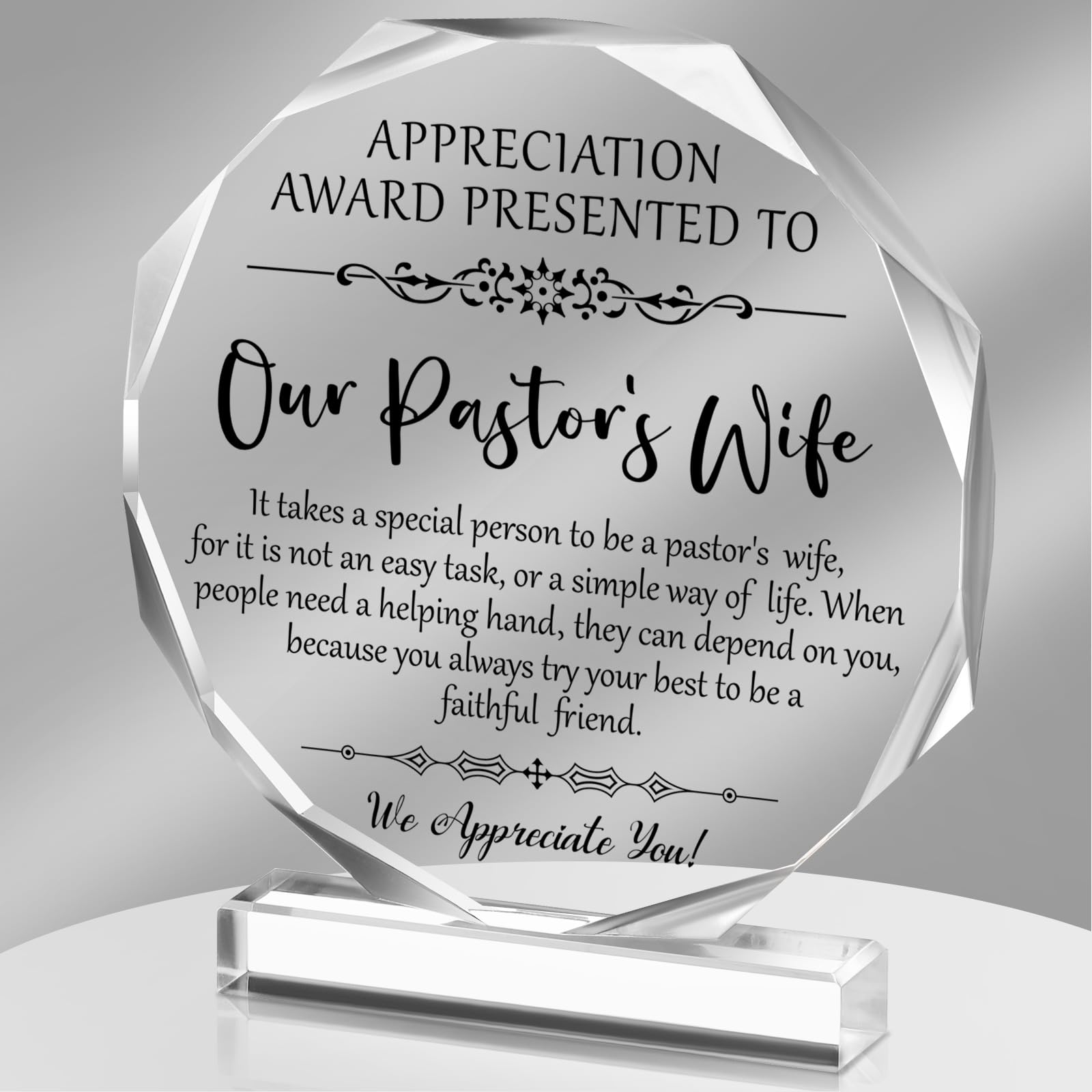 Amazon.com: Gerrii Pastor Appreciation Gifts Thank You Gift for Pastor ...