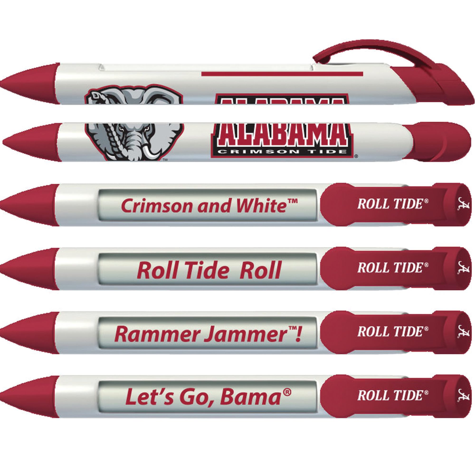 Amazon.com : Greeting Pen College Pens- Alabama Crimson Tide Braggin ...