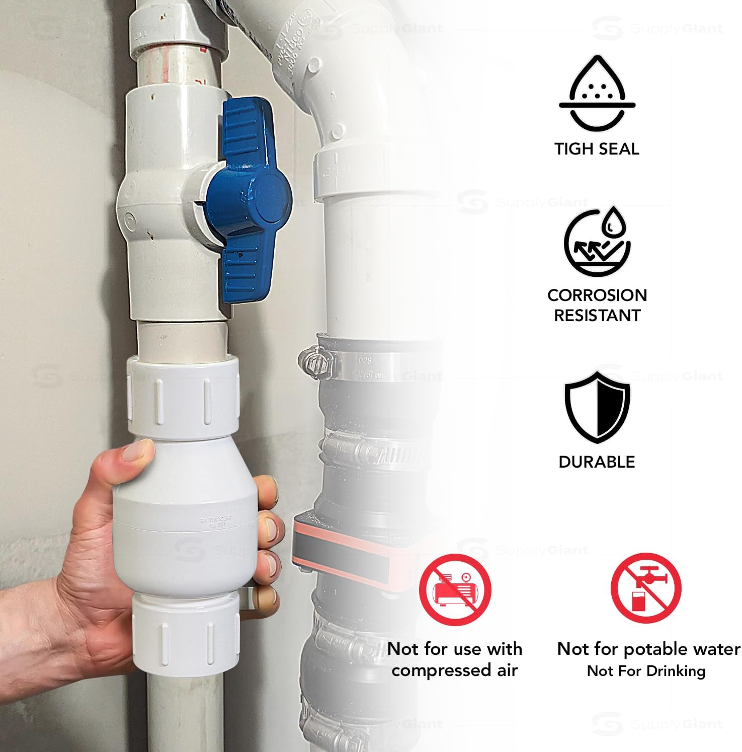 Midline Valve PVC Inline Check Valve for Backflow Philippines | Ubuy