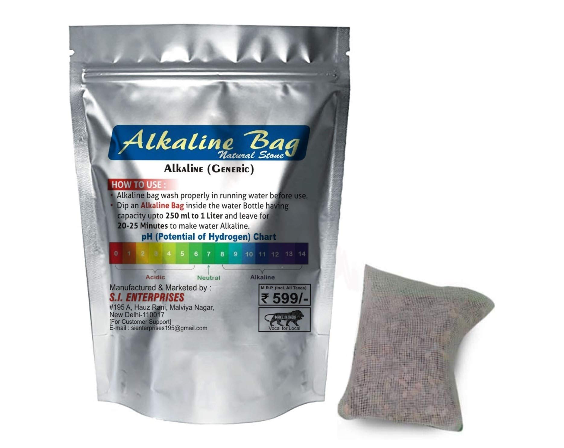 Alkaline Natural Stone Bag : Amazon.in: Home & Kitchen