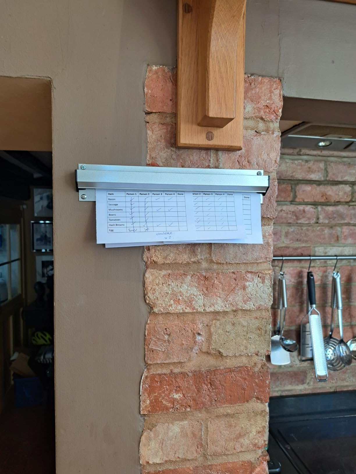 Restaurant Order Grabber,30cm Tab Grabber Kitchen Order Holder ...