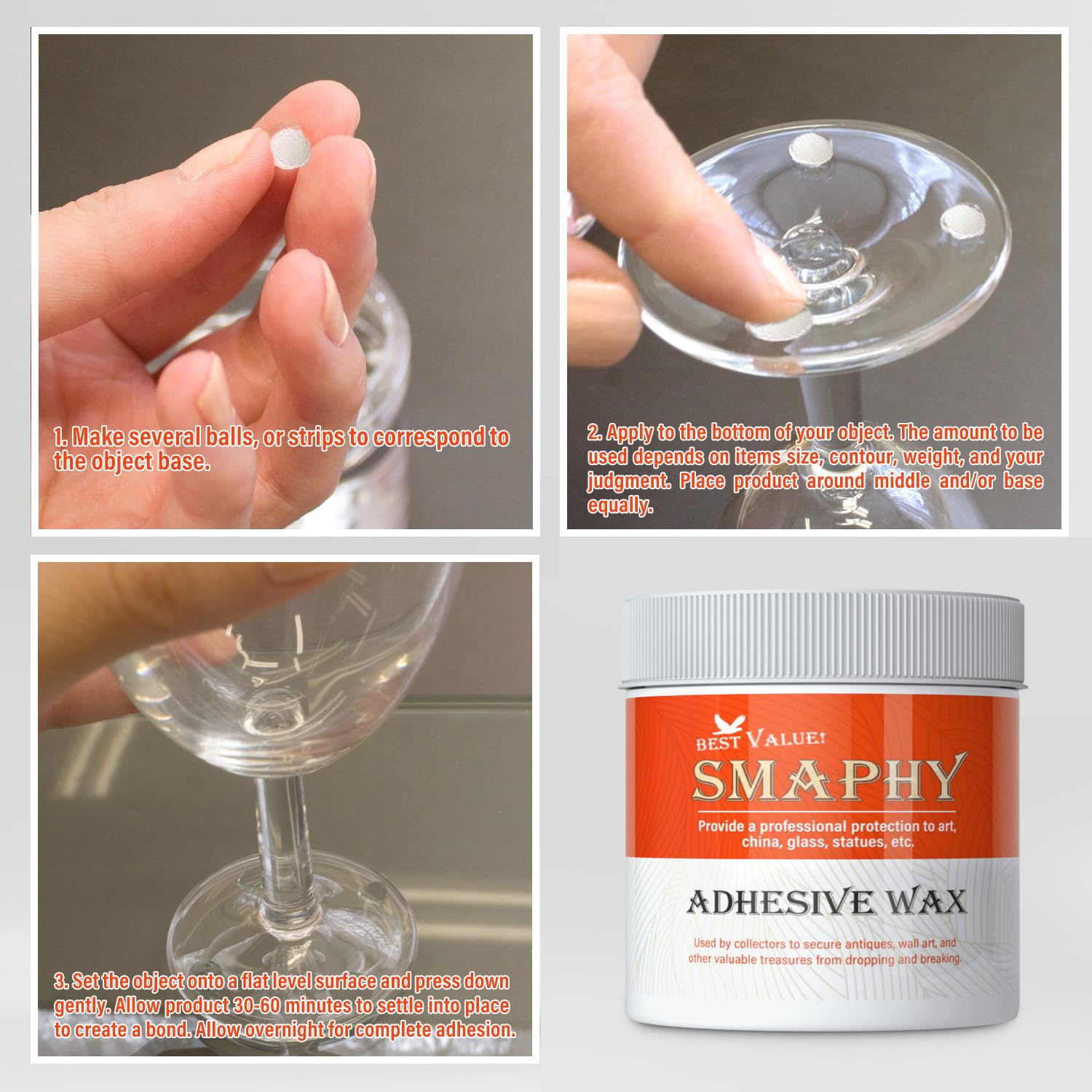 Snapklik.com : SMAPHY Sticky Putty, Reusable Museum & Wall Art Quality ...