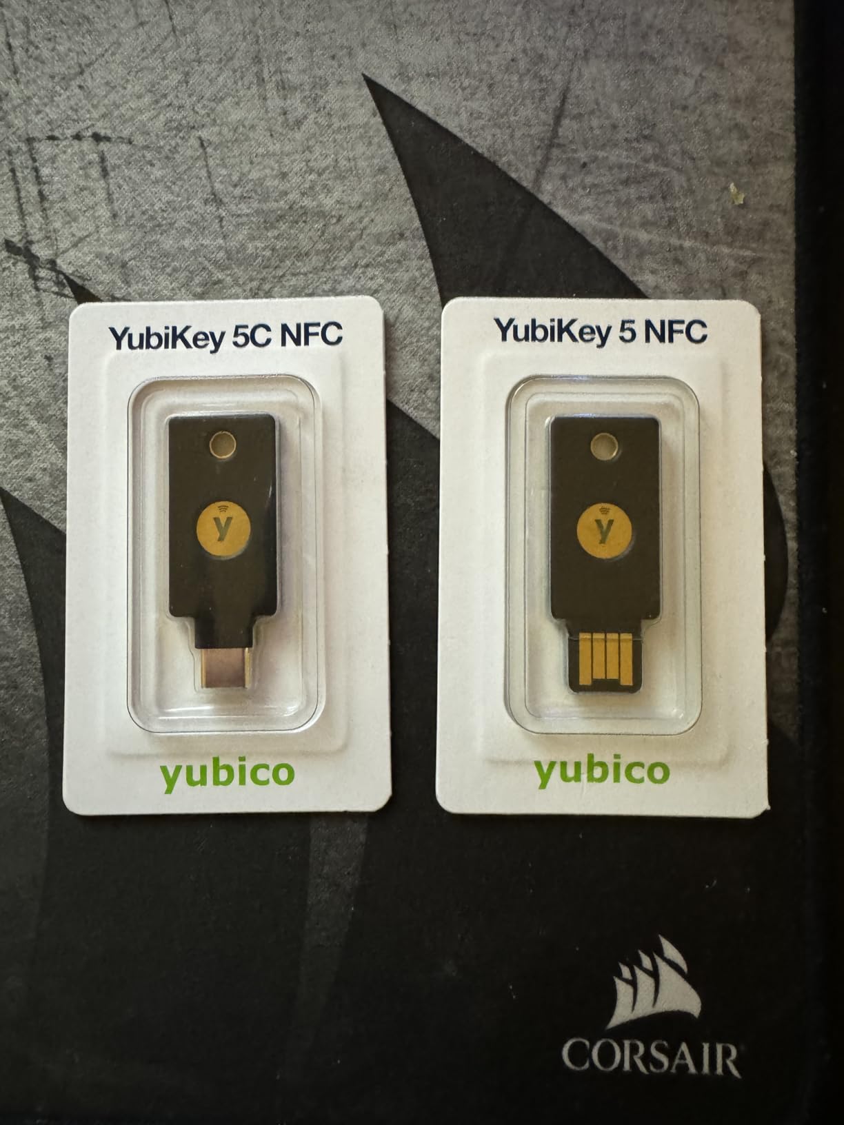 Yubico Yubikey 5c Nfc Two Factor Authentication 2fa Security Key Connect Via Usb C Or Nfc