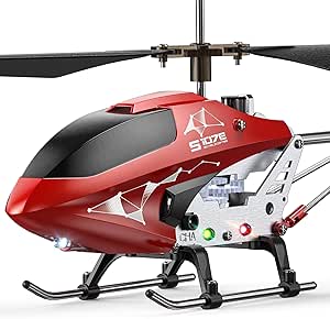 Amazon.com: S107H-E RC Helicopter with Altitude Hold, 3.5 Channel, Gyro Stabilizer - For Kids ...