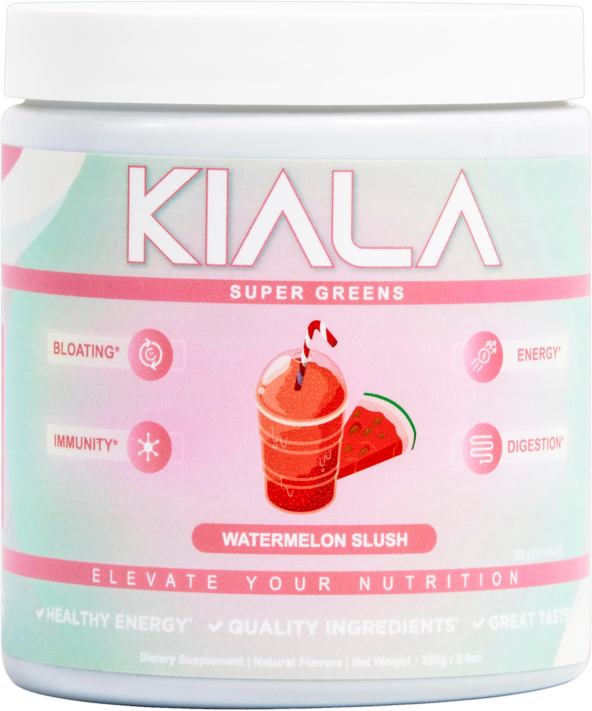 Amazon.com: Kiala Nutrition Super Greens, Organic Greens Powder with ...