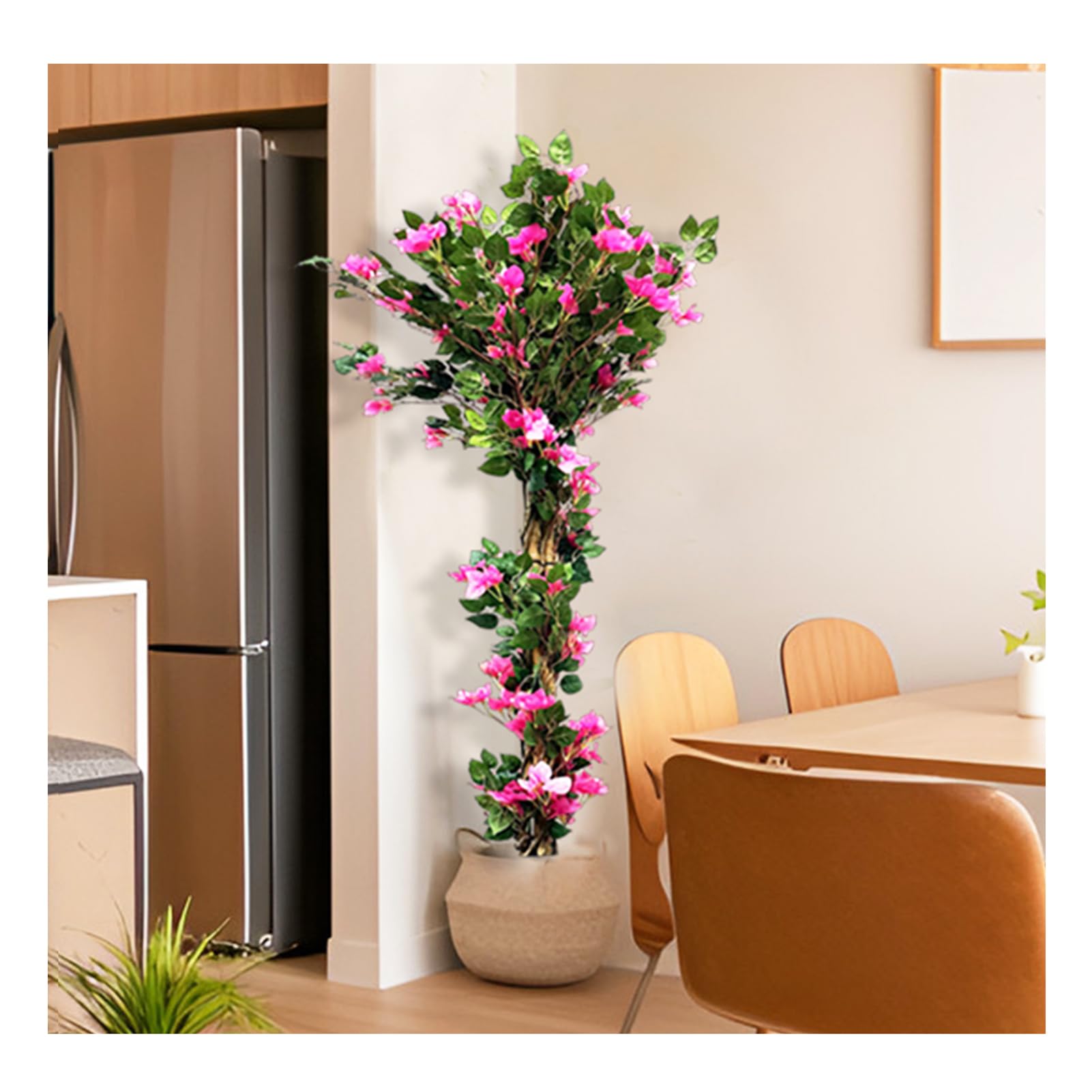 Amazon.com: 5.5 Feet Bougainvillea Artificial Tree, Artificial Flower ...