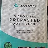 Amazon.com : 80 Prepasted Disposable Toothbrushes Individually Wrapped ...