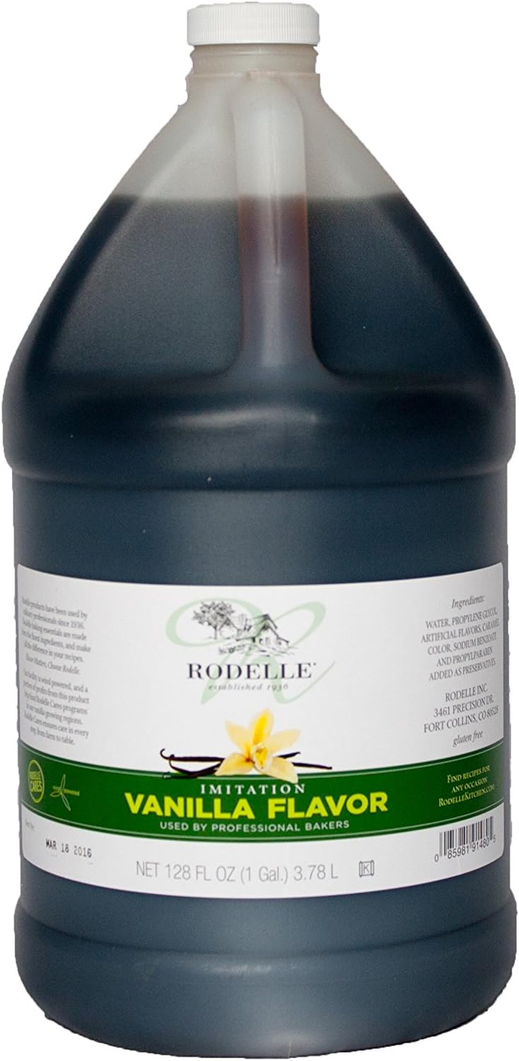 Amazon.com: Rodelle Imitation Vanilla, 128 Ounce : Grocery & Gourmet Food