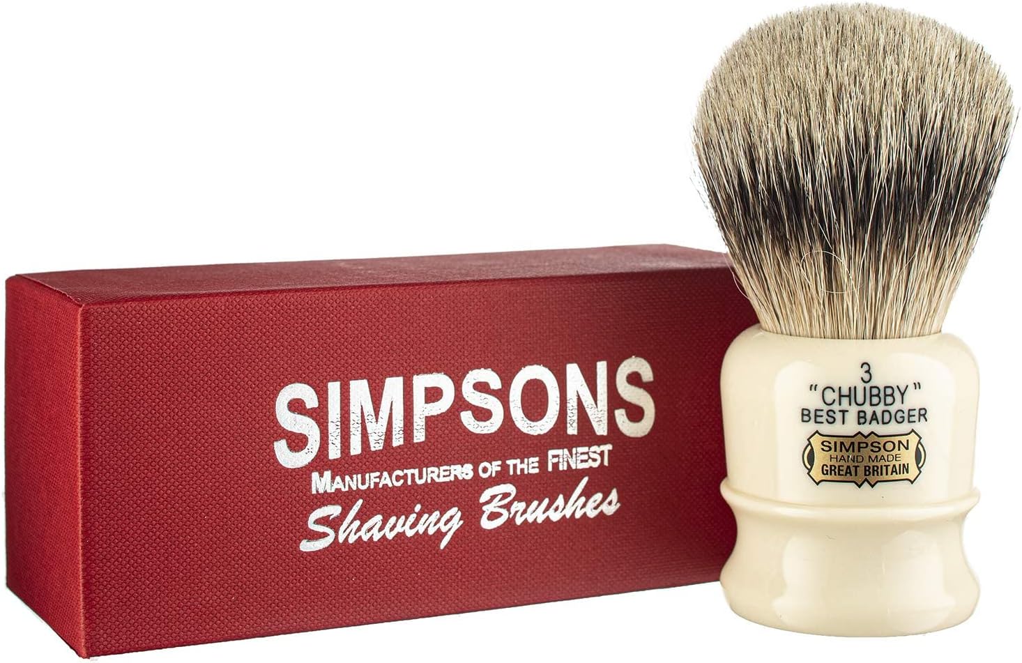 Amazon.com : Alexander Simpson Trafalgar Synthetic Shaving Brush ...