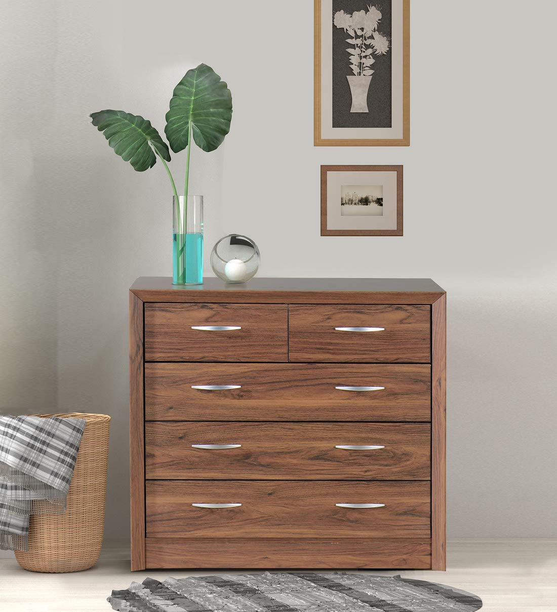 Buy Pepperfry Chest of drawers | Mintwud | Yuko | Color: Columbia ...