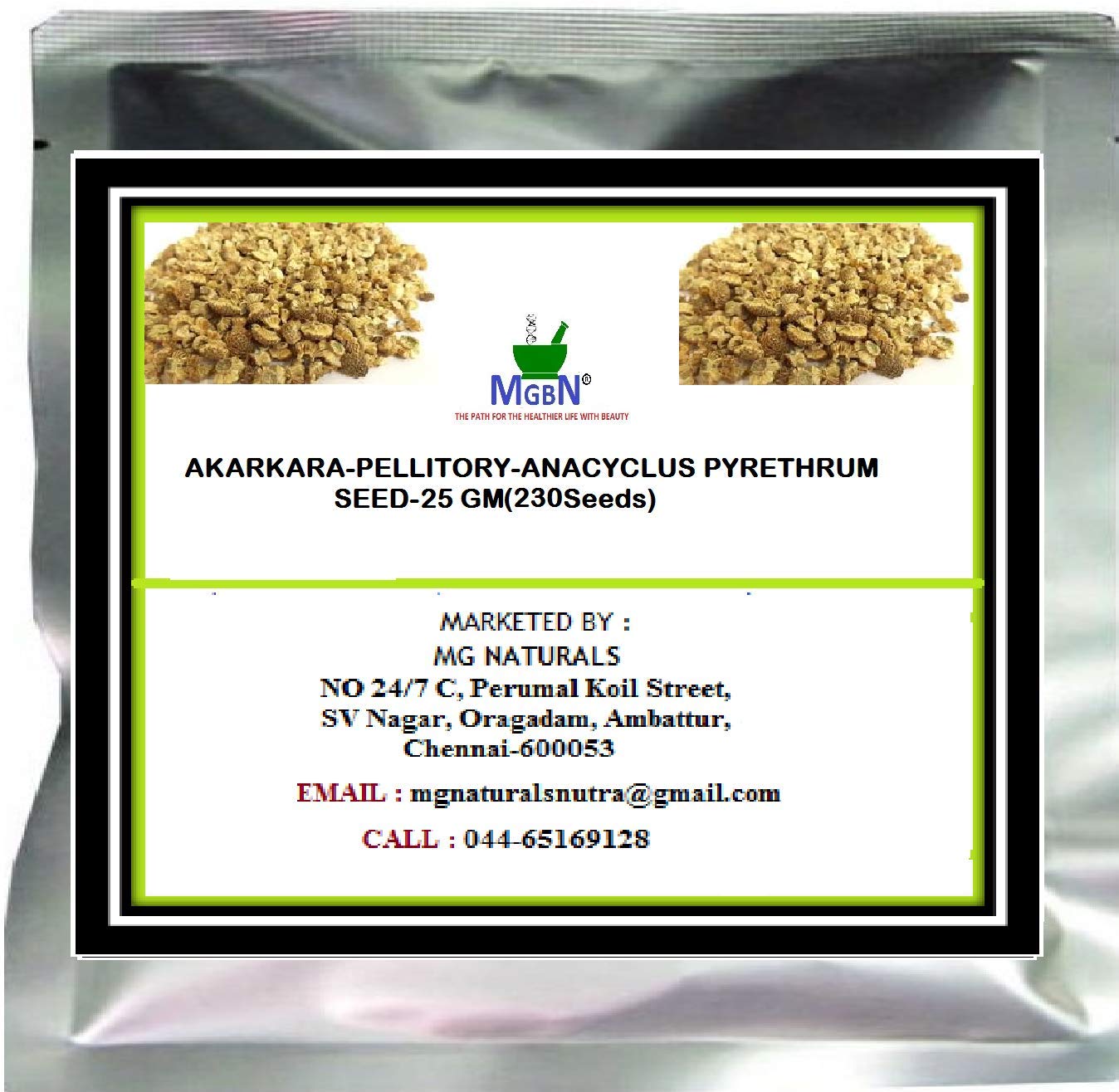 AKARKARA-PELLITORY-ANACYCLUS PYRETHRUM SEED-25 GM (230 Seeds) : Amazon ...