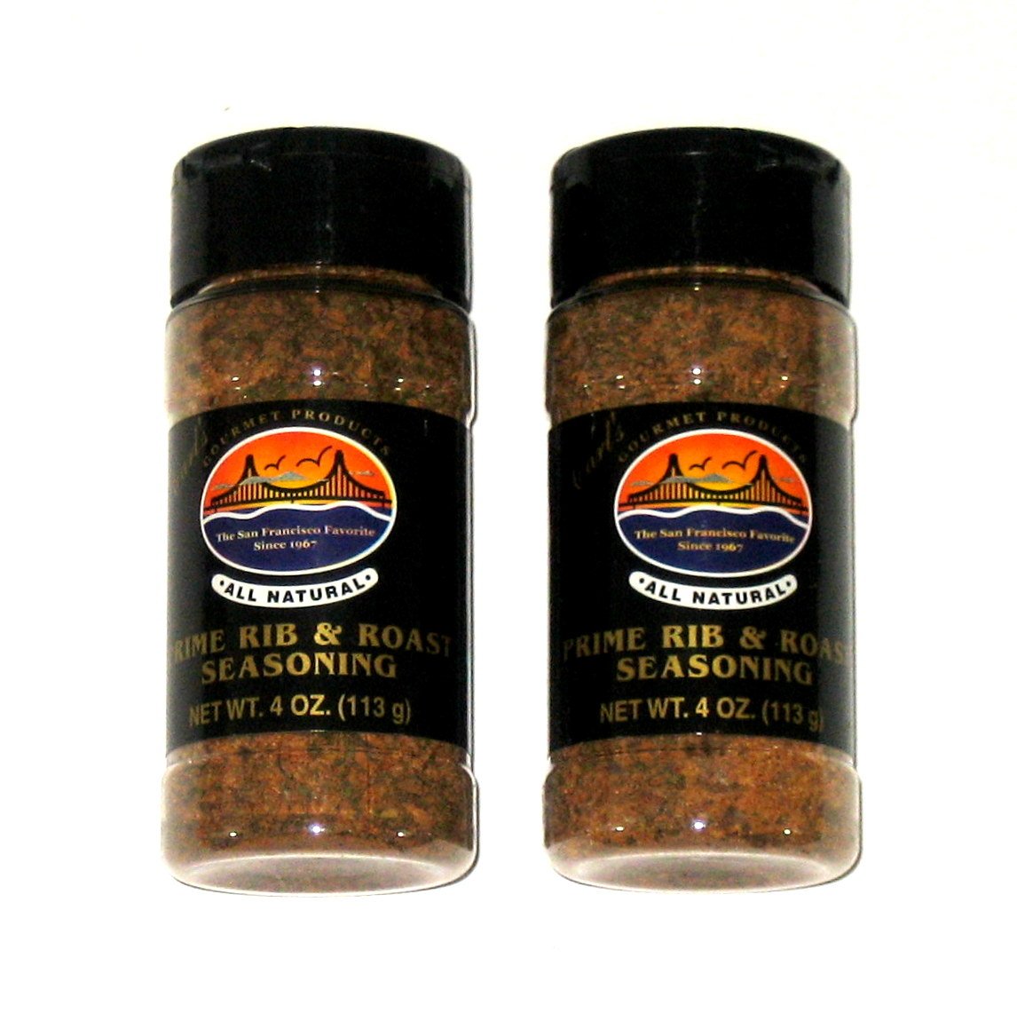 Amazon.com : Carl's Gourmet All Natural Prime Rib & Roast Seasoning - 4 ...