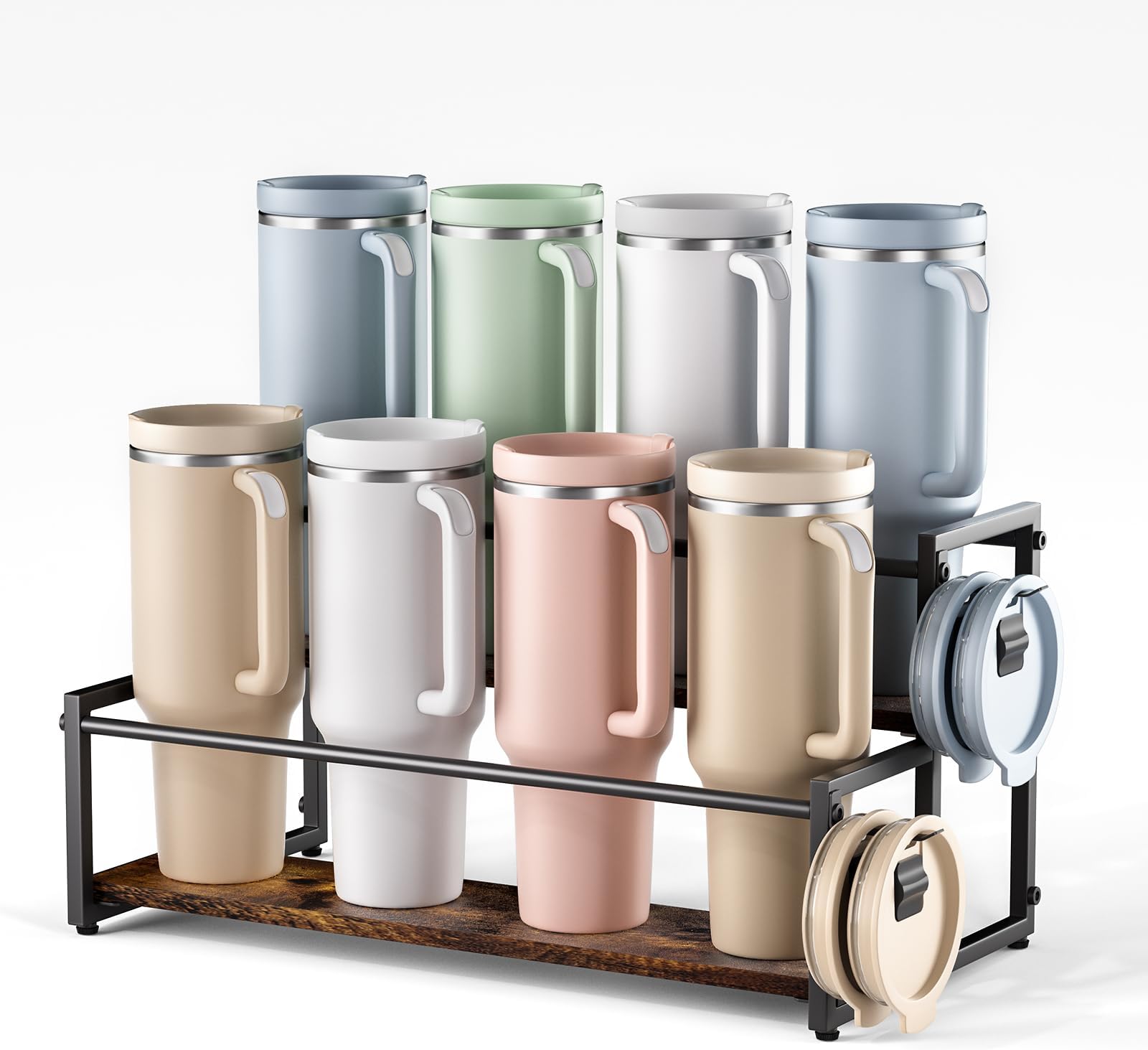 Amazon.com - Water Bottle Organizer for Stanley Cup 40 30 20oz with ...