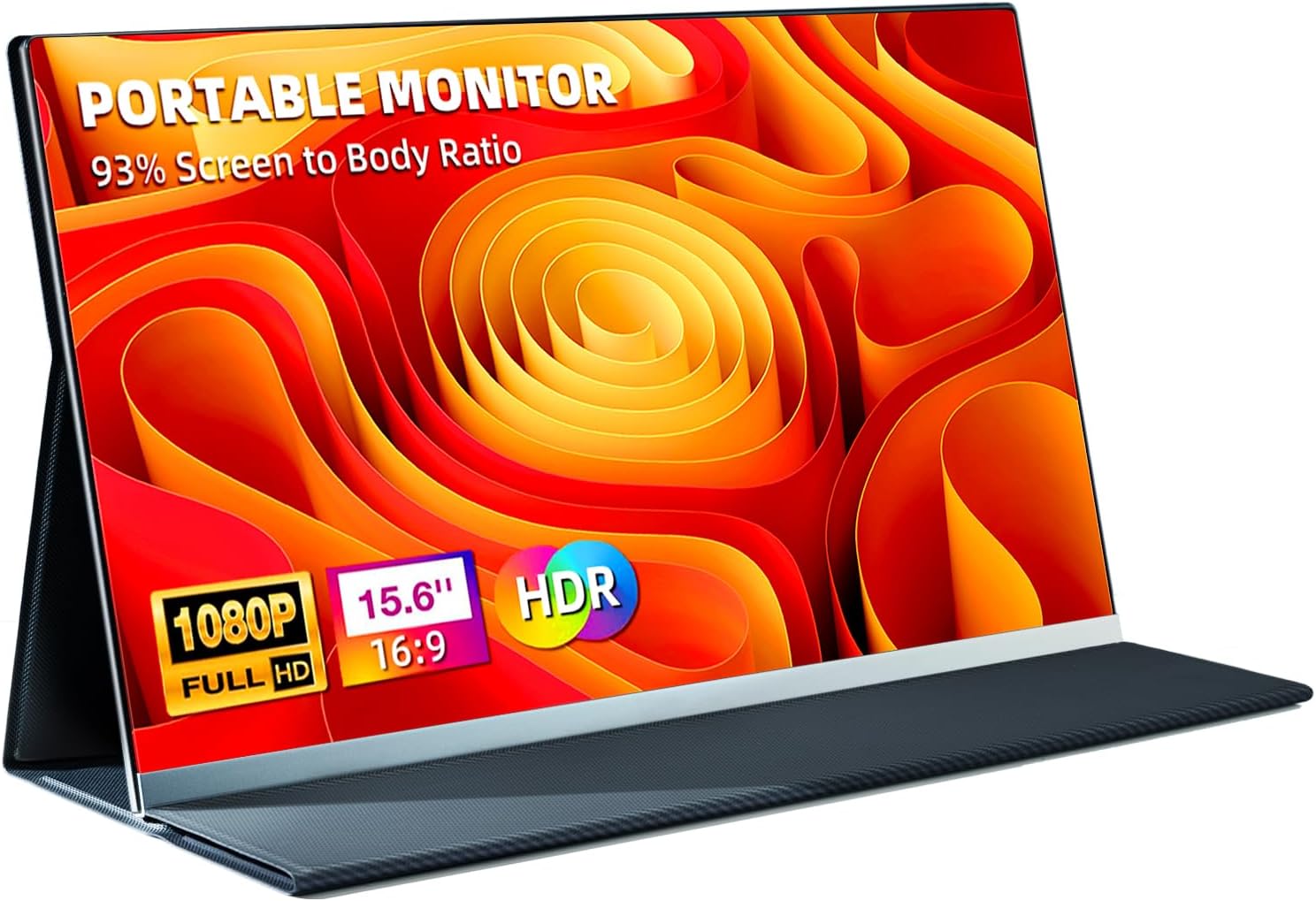 Amazon.com: Portable Monitor for Laptop, 15.6 Inch 1080P FHD Portable ...
