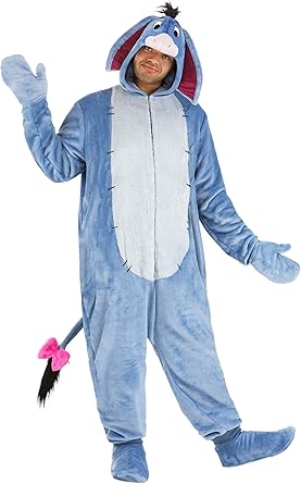 Amazon.com: Plus Size Deluxe Disney Eeyore Costume for Adults ...