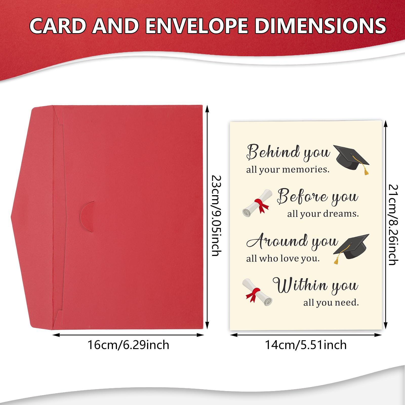 Snapklik.com : 5th 8th Grade Graduation Card For Girls Boys, Bulk 2025 ...