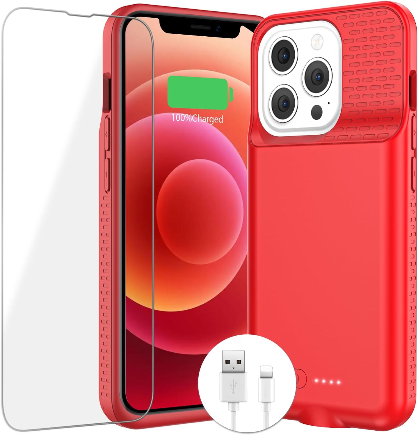 Amazon.com: BOPPS Battery Case for iPhone 14 Pro Max/13 Pro Max/14 Plus,2024 Upgraded Powerful ...