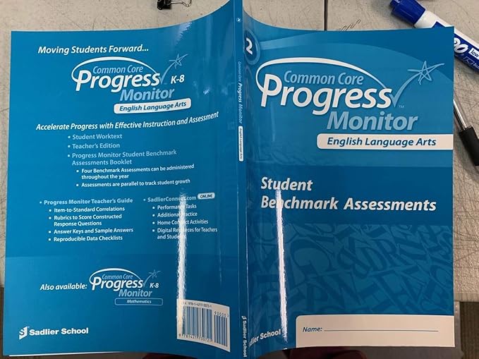 Amazon.com: Common Core Progress Monitor English Language Arts Student ...