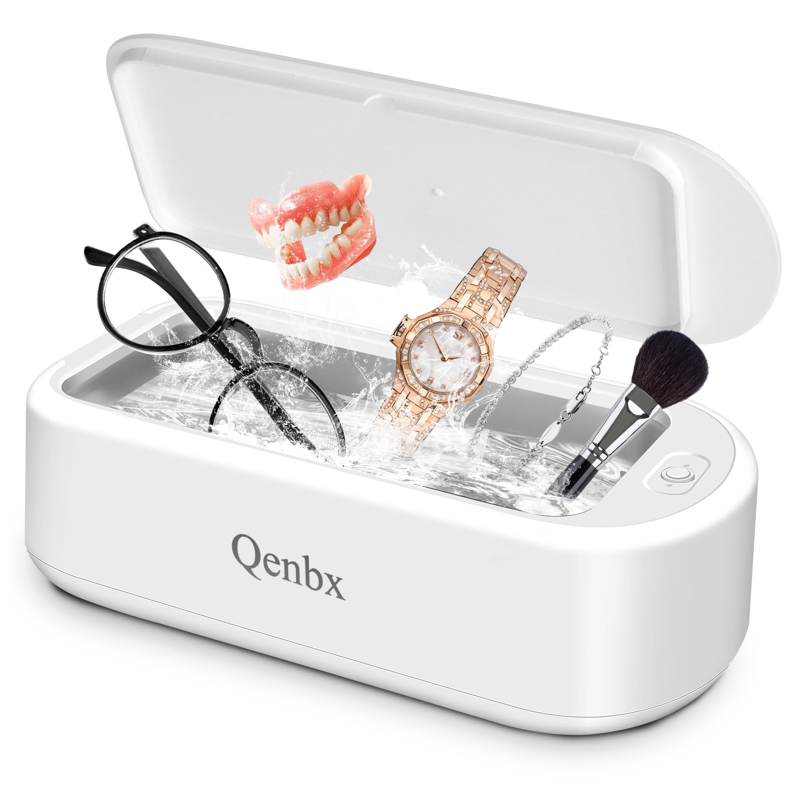 Amazon.com: Ultrasonic Jewelry Ring Cleaner, 48kHZ Ultrasonic Retainer ...