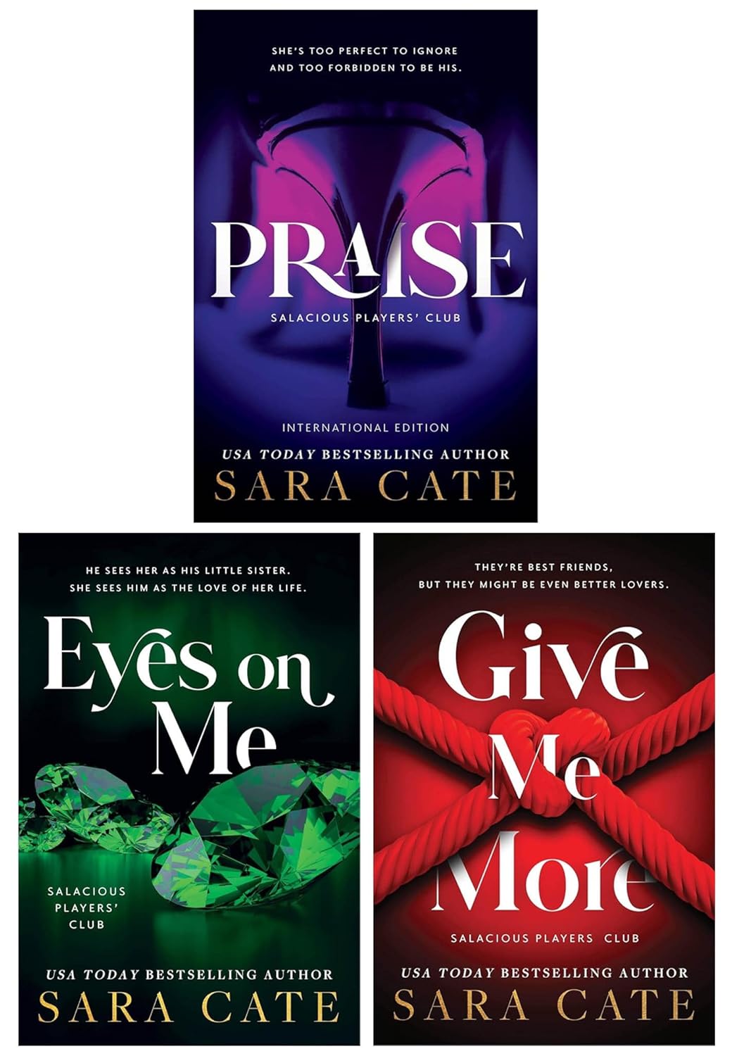 Salacious Players Club Series 3 Books Collection Set (Praise, Eyes on ...