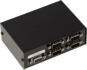 KALEA-INFORMATIQUE RS232 Switch RS-232 4-Port Serial Sharing Box - 4 ...