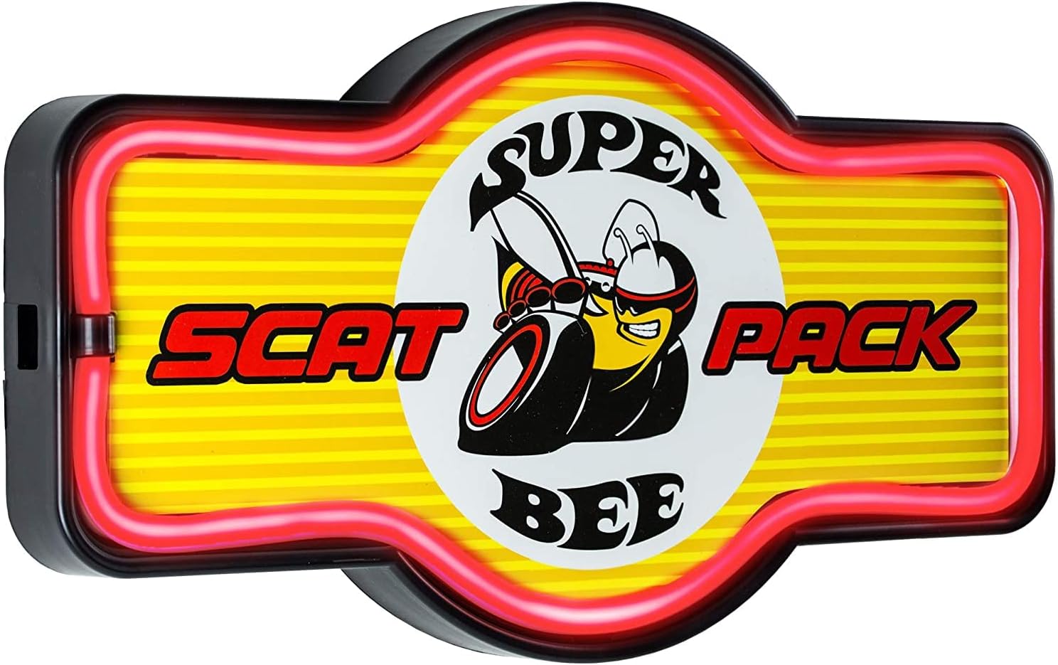 Super Bee Scat Pack Vintage Inspired LED Neon Sign Retro Wall Decor for ...