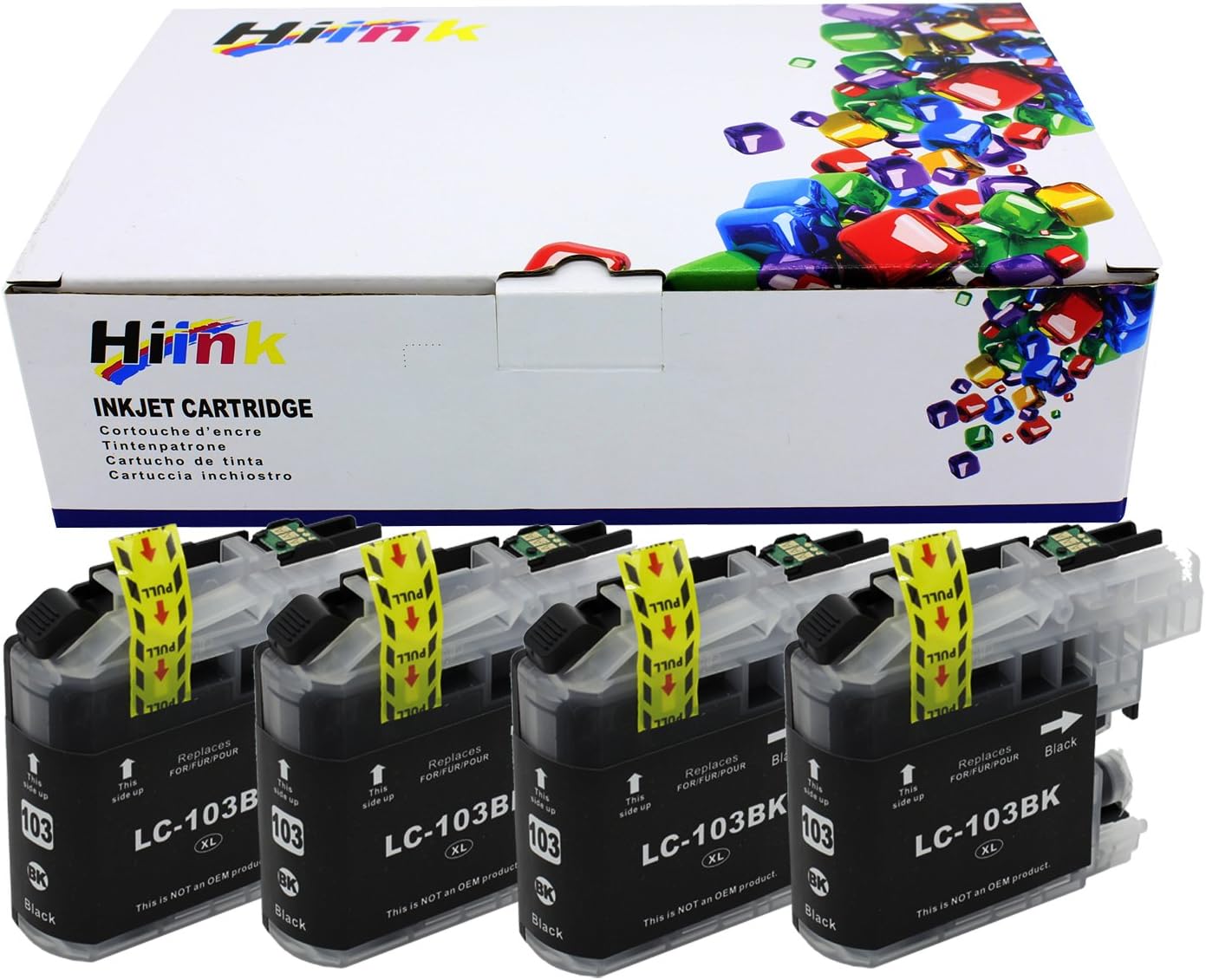Amazon.com: ColorPrint Compatible LC103BK Ink Cartridge Replacement for ...