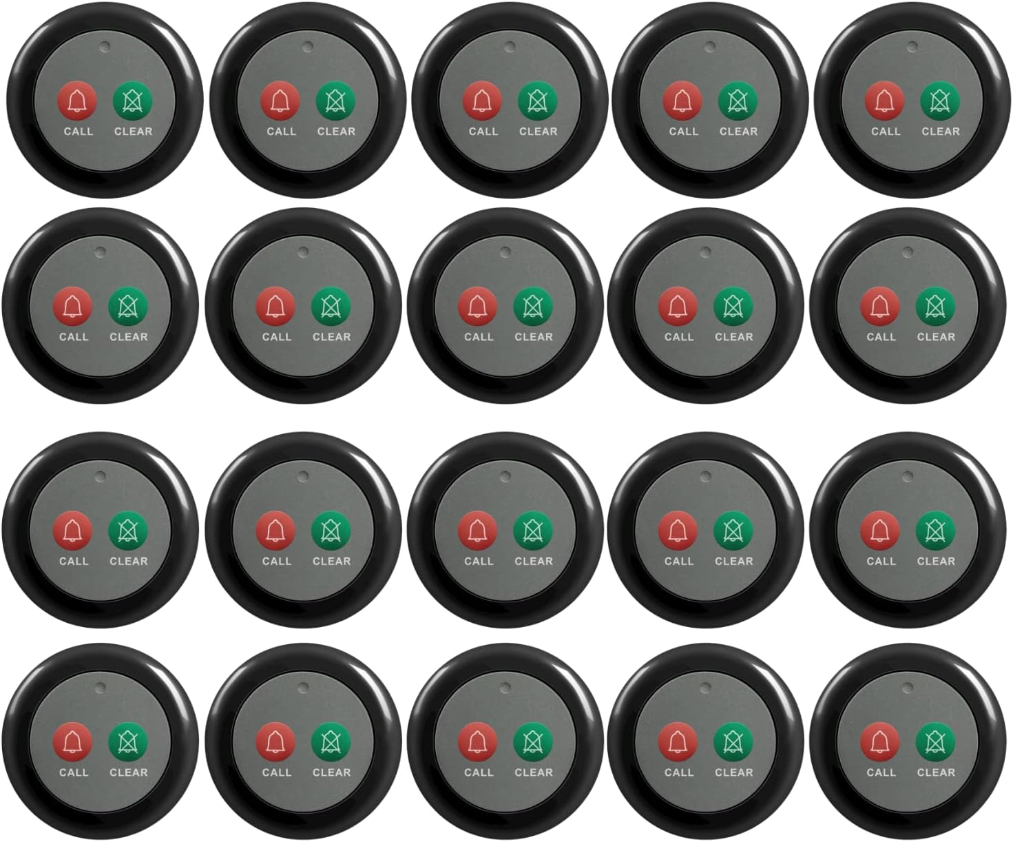 Amazon.com: SYNLETT Wireless Call Buttons with Clear Call Dual Function ...