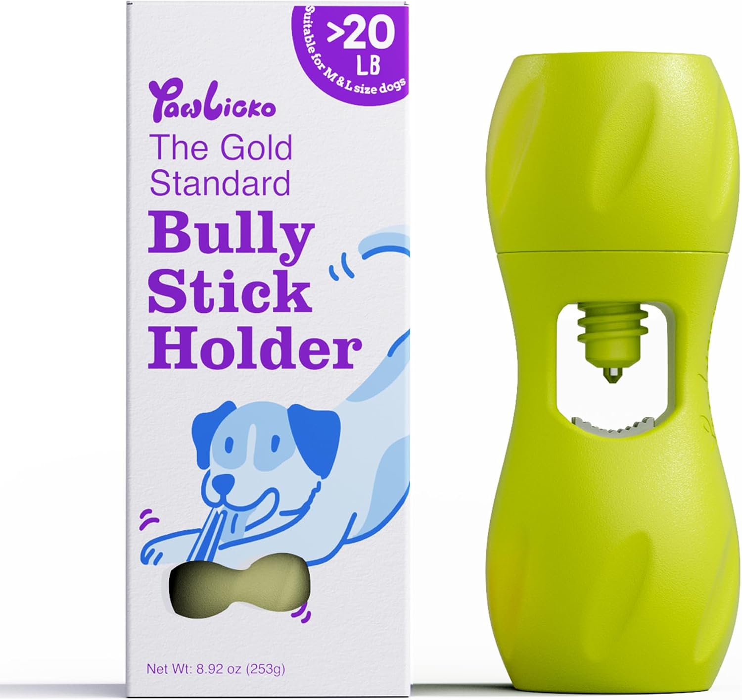 PAWLICKO Bully Stick Holder – Ultimate Durable Dog Chew Holder ...