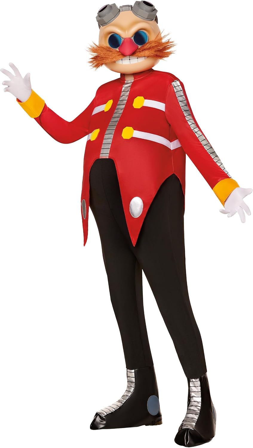 Amazon.com: Spirit Halloween Sonic the Hedgehog Kids Dr. Eggman Costume ...