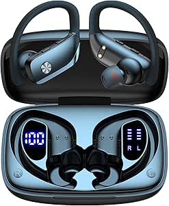 Amazon.com: bmani Ear Buds Wireless Earbuds Bluetooth Headphones with ...