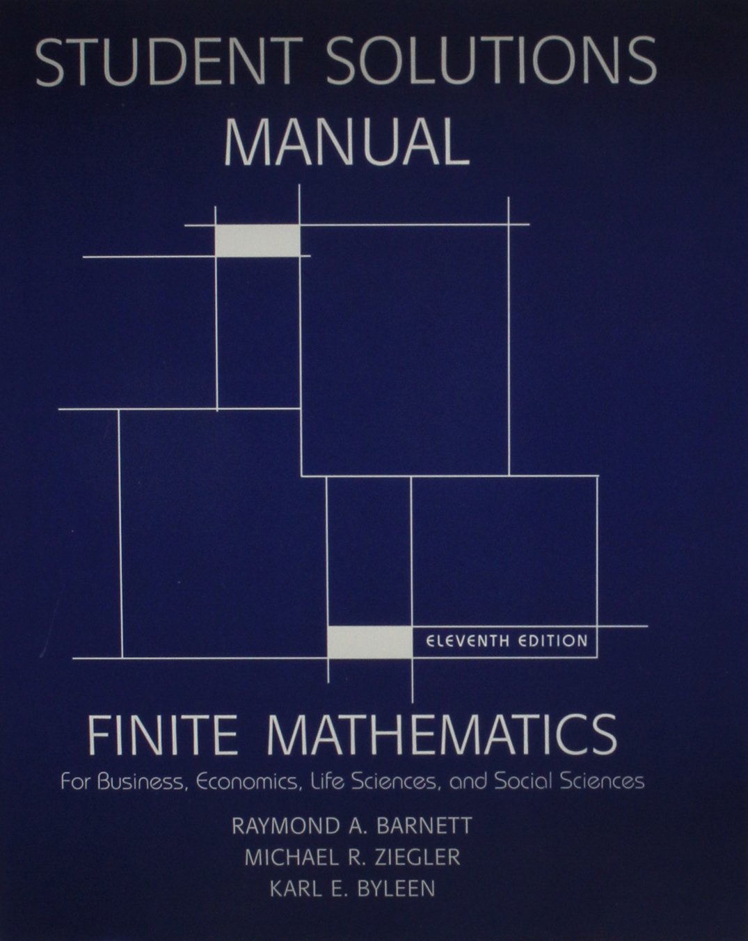 FINITE MATH Student Study Pak VP, 11th Edition : Barnett, Ziegler ...